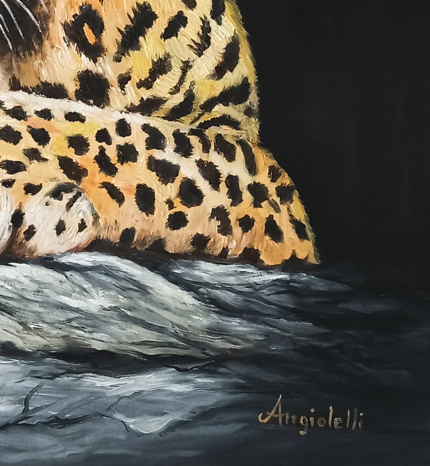 African wonder by Anna Rita Angiolelli (2022) : Painting Oil on Canvas ...