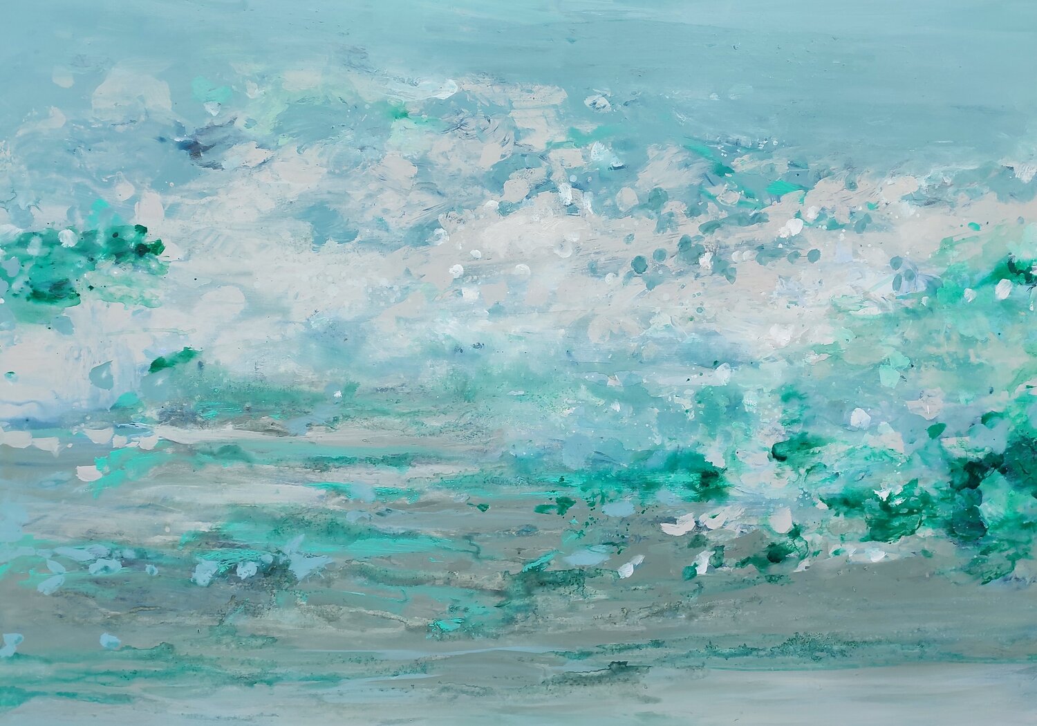 Vientos de esperanza de Laura Alonso (2022): Pintura Acrílico en Lienzo ...