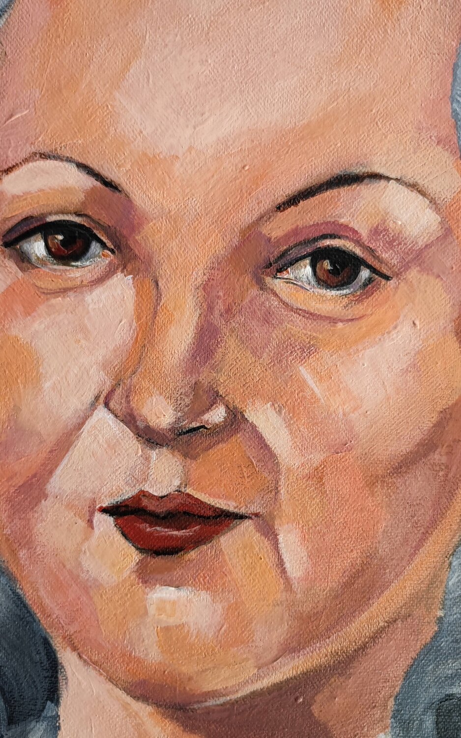 Olympe de Gouges by Jacques Unbekandt (2023) : Painting Acrylic on ...