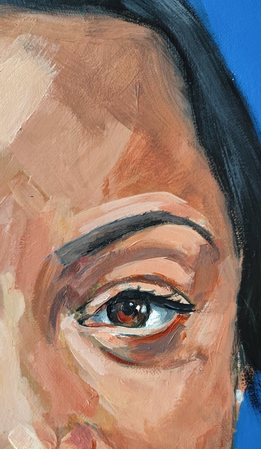 Shackelia Jackson by Jacques Unbekandt (2023) : Painting Acrylic on ...