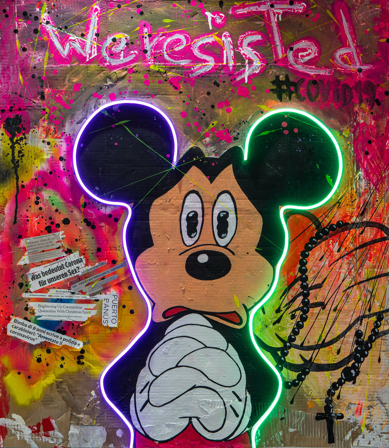 Mickey Mouse Graffiti Drawings