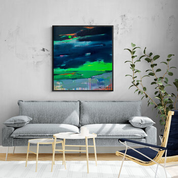 "Before the rain" - Expressionism - Minimalism - Seascape - Landscape ...