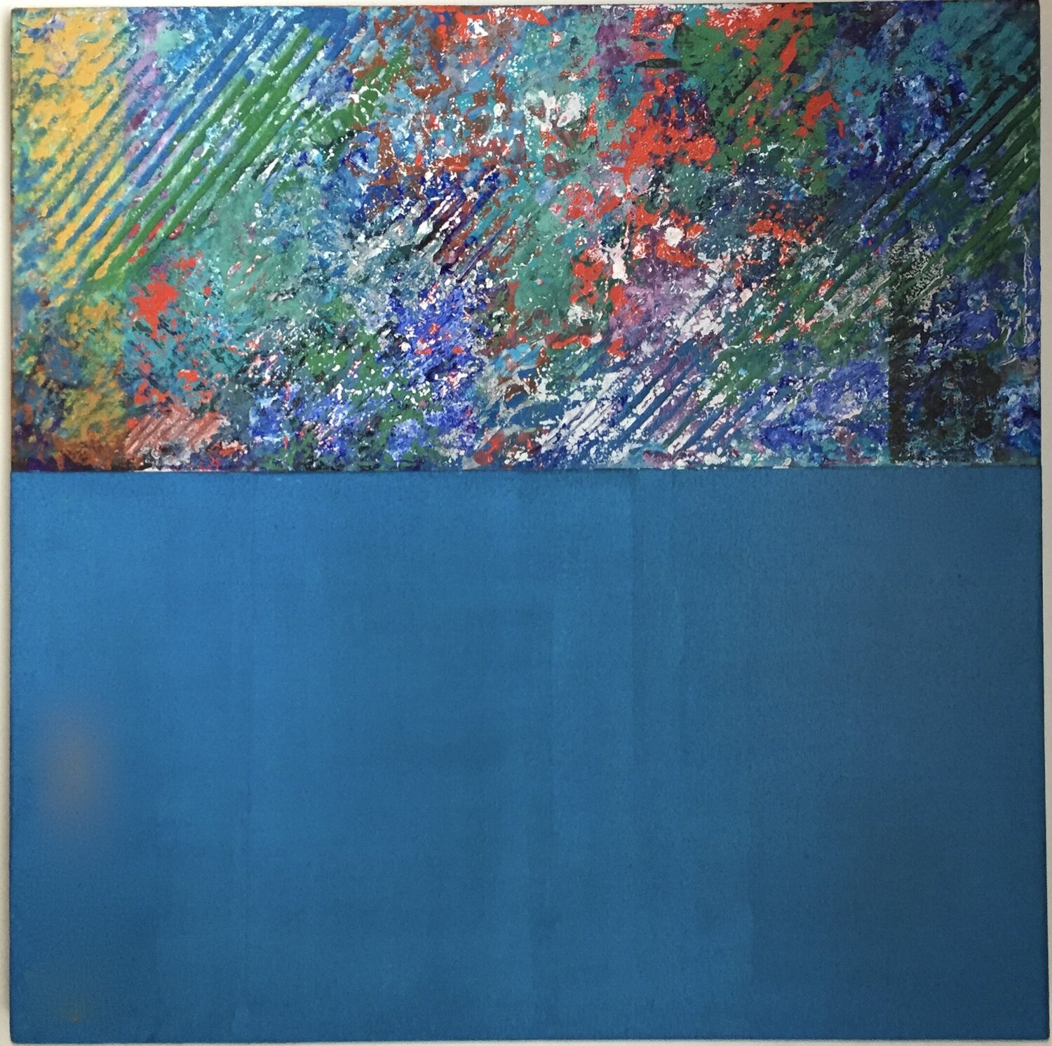 Optimus und Lebensfreude von Thomas Peter Kausel (2019): Malerei Öl auf ...