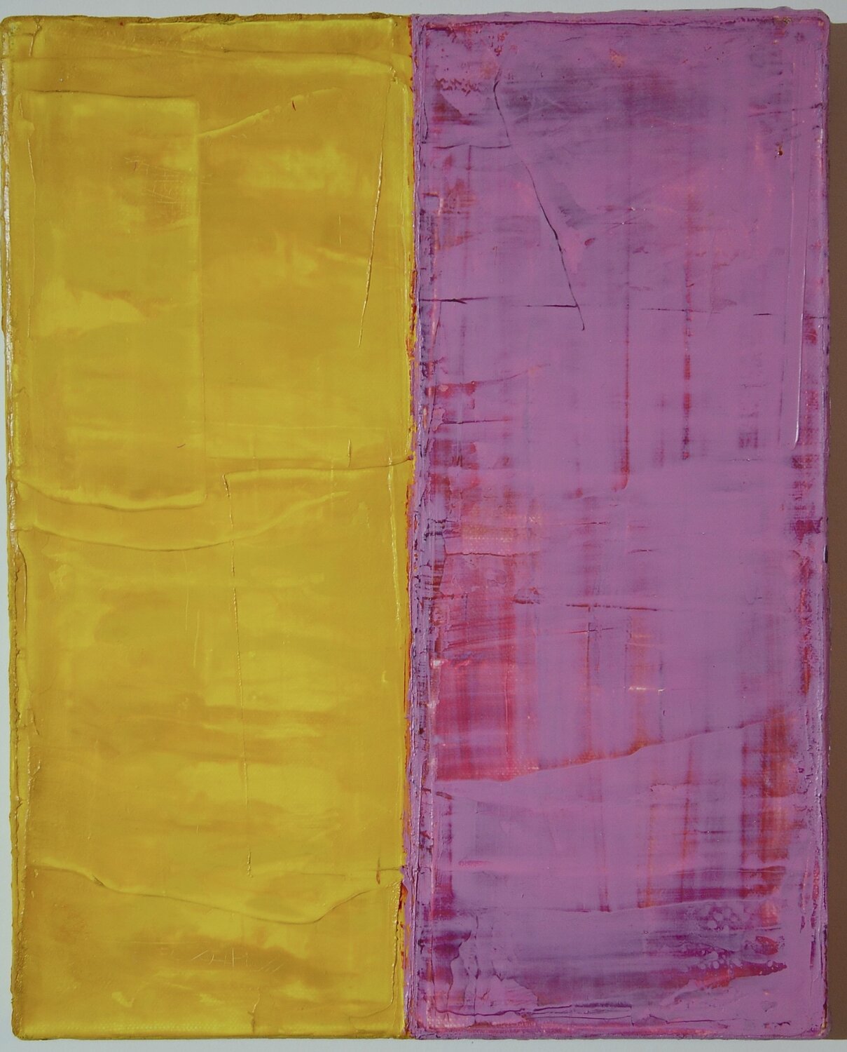 Inspiriert durch Mark Rothko "Pink and Yellow" von Thomas Peter Kausel ...