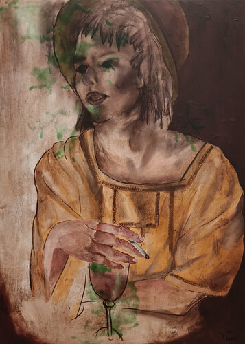 Più che semplici parole by Tommaso Pensa (2022) : Painting Acrylic ...