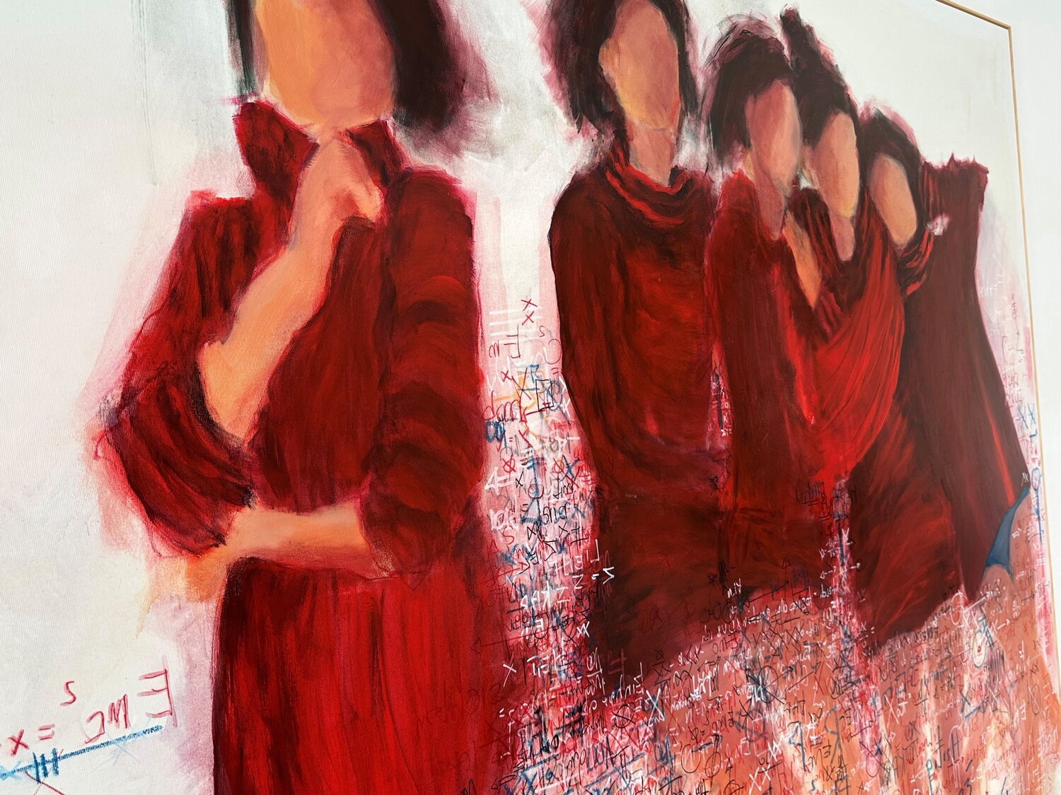 EIN heit by Karina Laru-Naú (2023) : Painting Acrylic, Oil on Linen ...