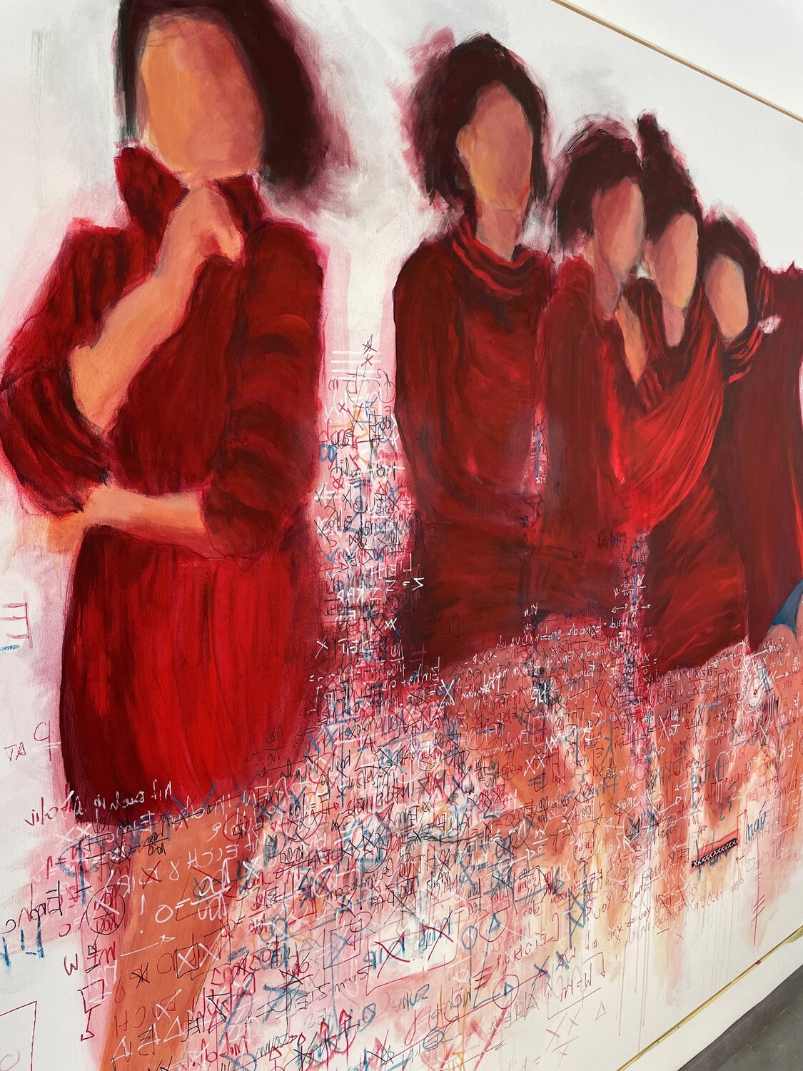 EIN heit by Karina Laru-Naú (2023) : Painting Acrylic, Oil on Linen ...
