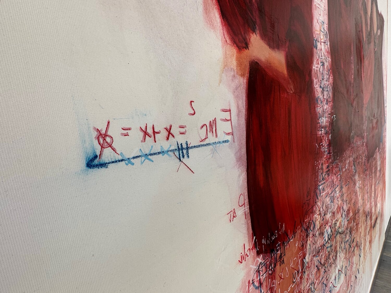 EIN heit by Karina Laru-Naú (2023) : Painting Acrylic, Oil on Linen ...