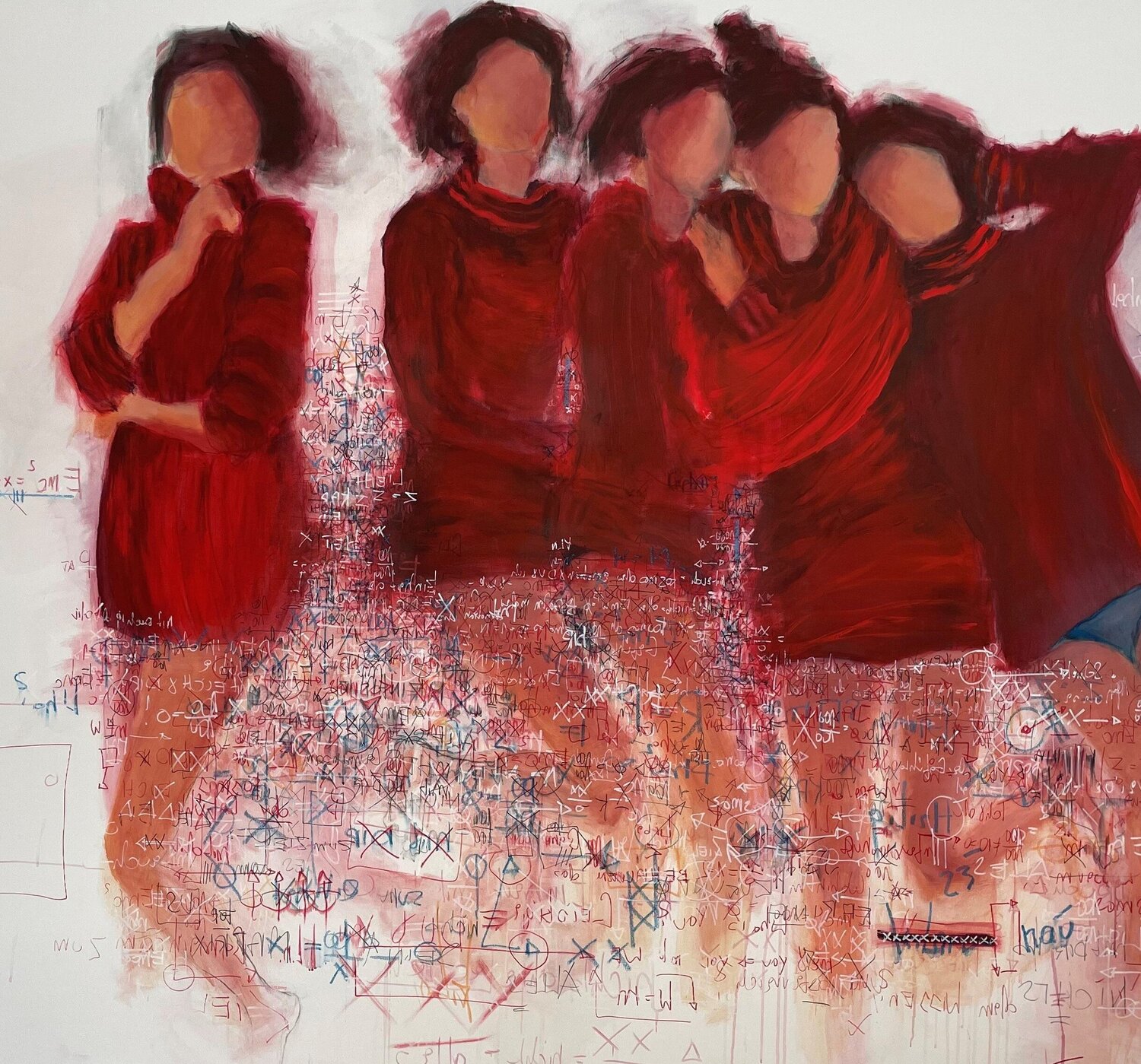EIN heit by Karina Laru-Naú (2023) : Painting Acrylic, Oil on Linen ...