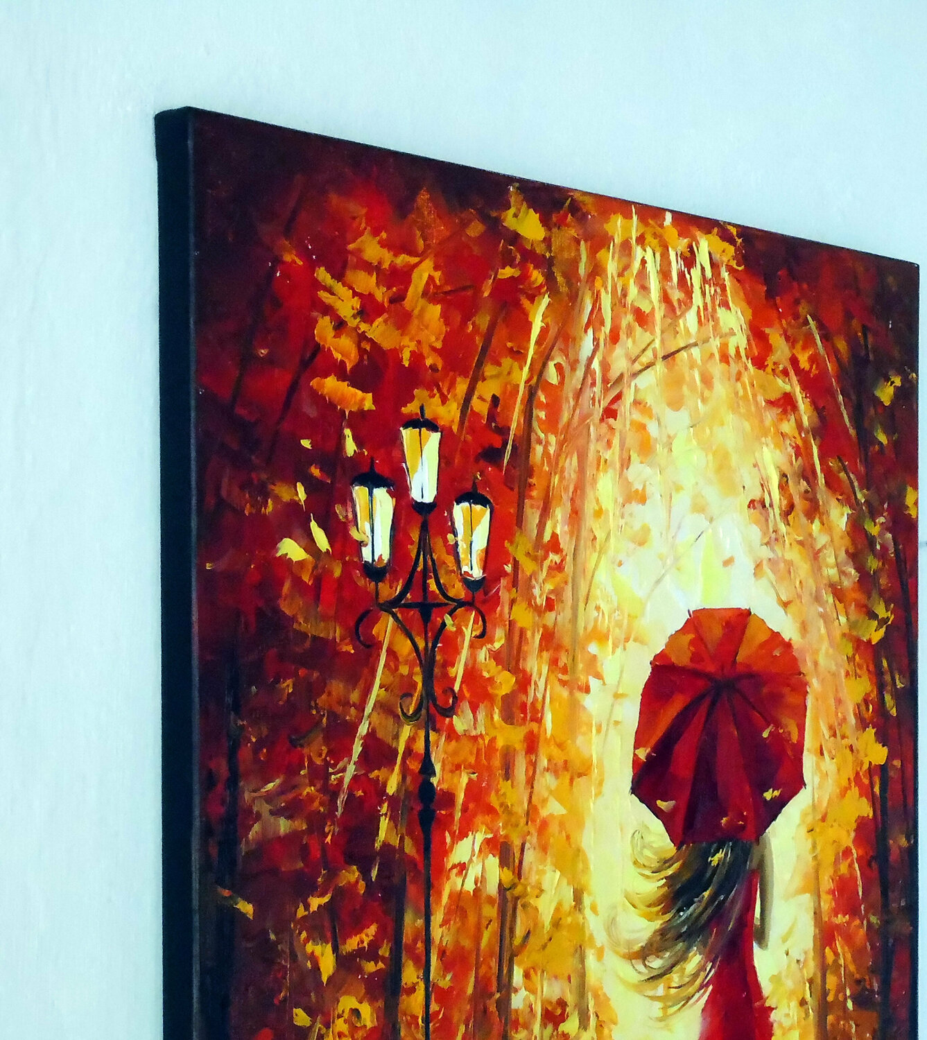 Lady Autumn by Olha Darchuk (2021) : Painting Oil on Canvas - Singulart