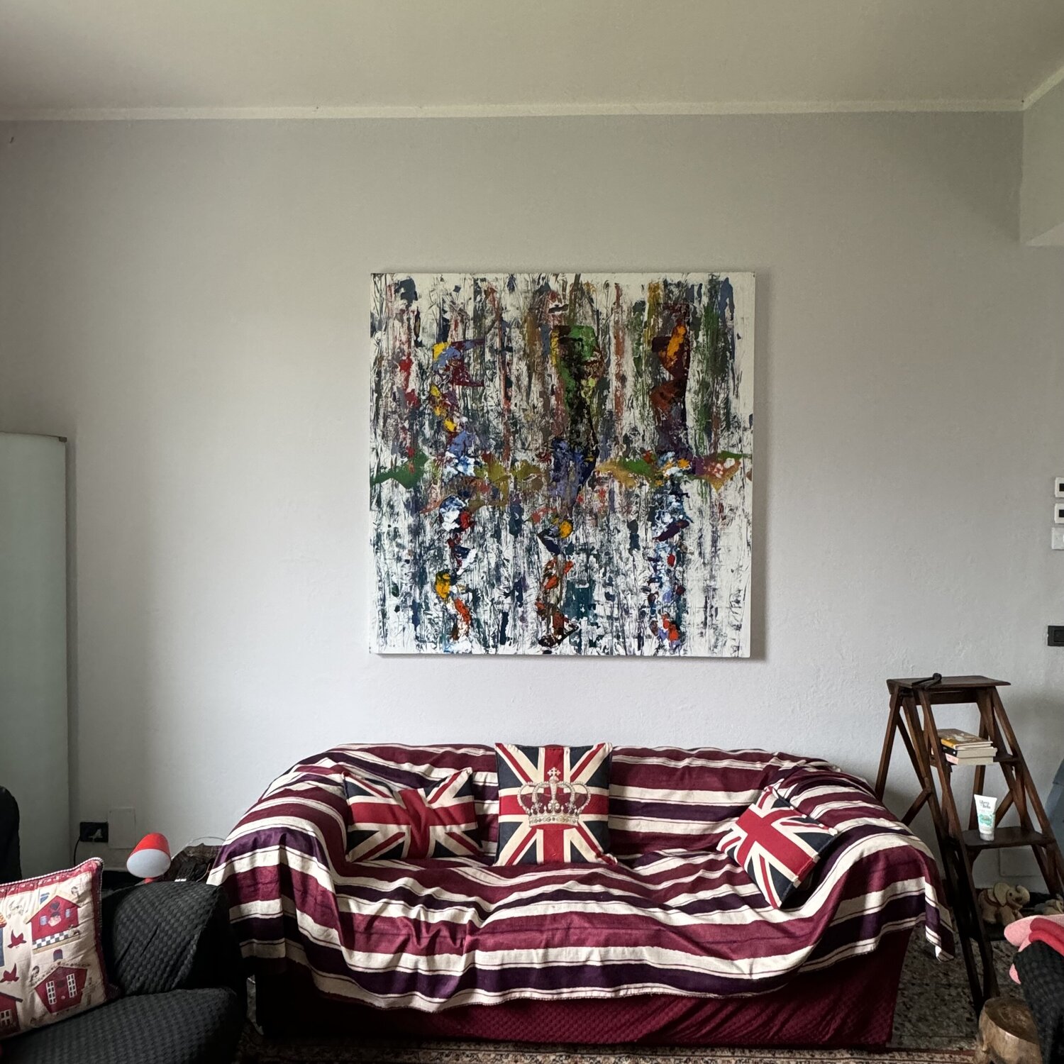 raggiungimi von Carlo Alberto Cozzani (2024): Malerei Acryl, Lack auf ...