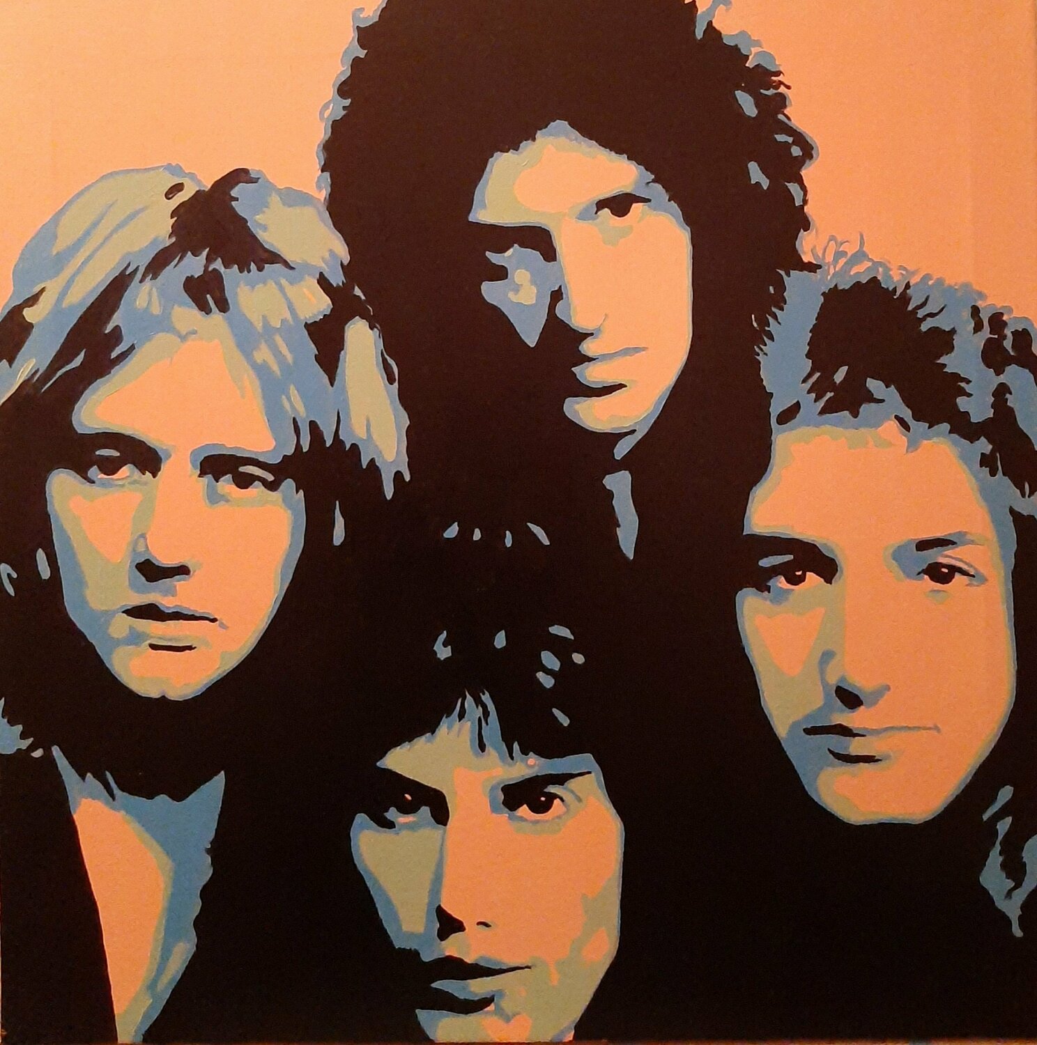 Queen Band Painting