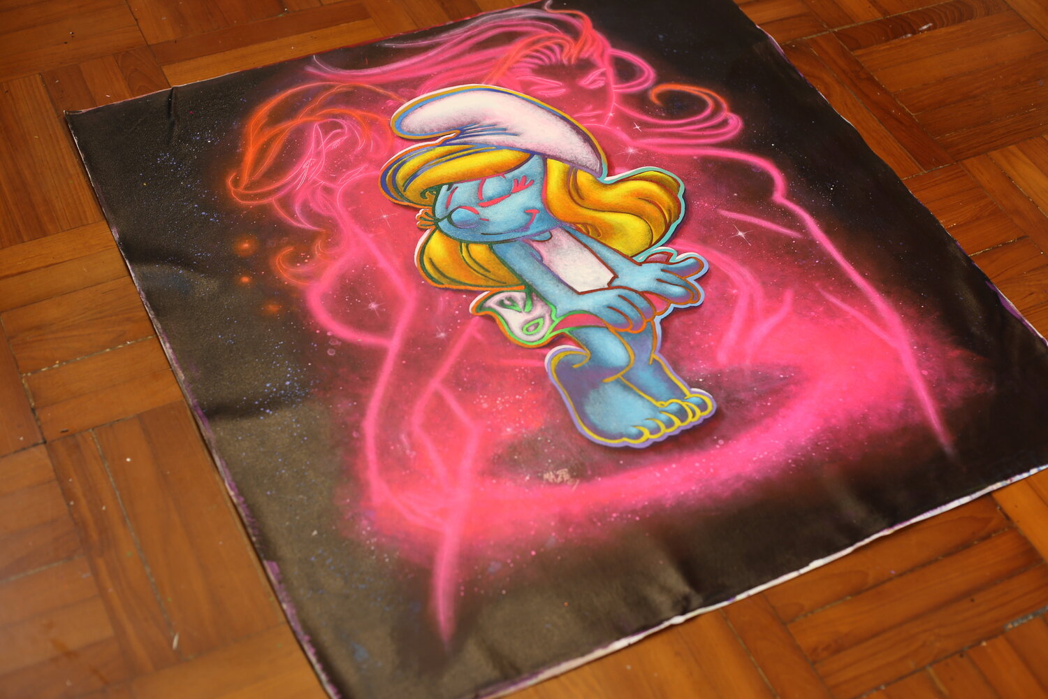 Smurfette of The Smurfs (A collaboration with Michael Andrew Law) by ...