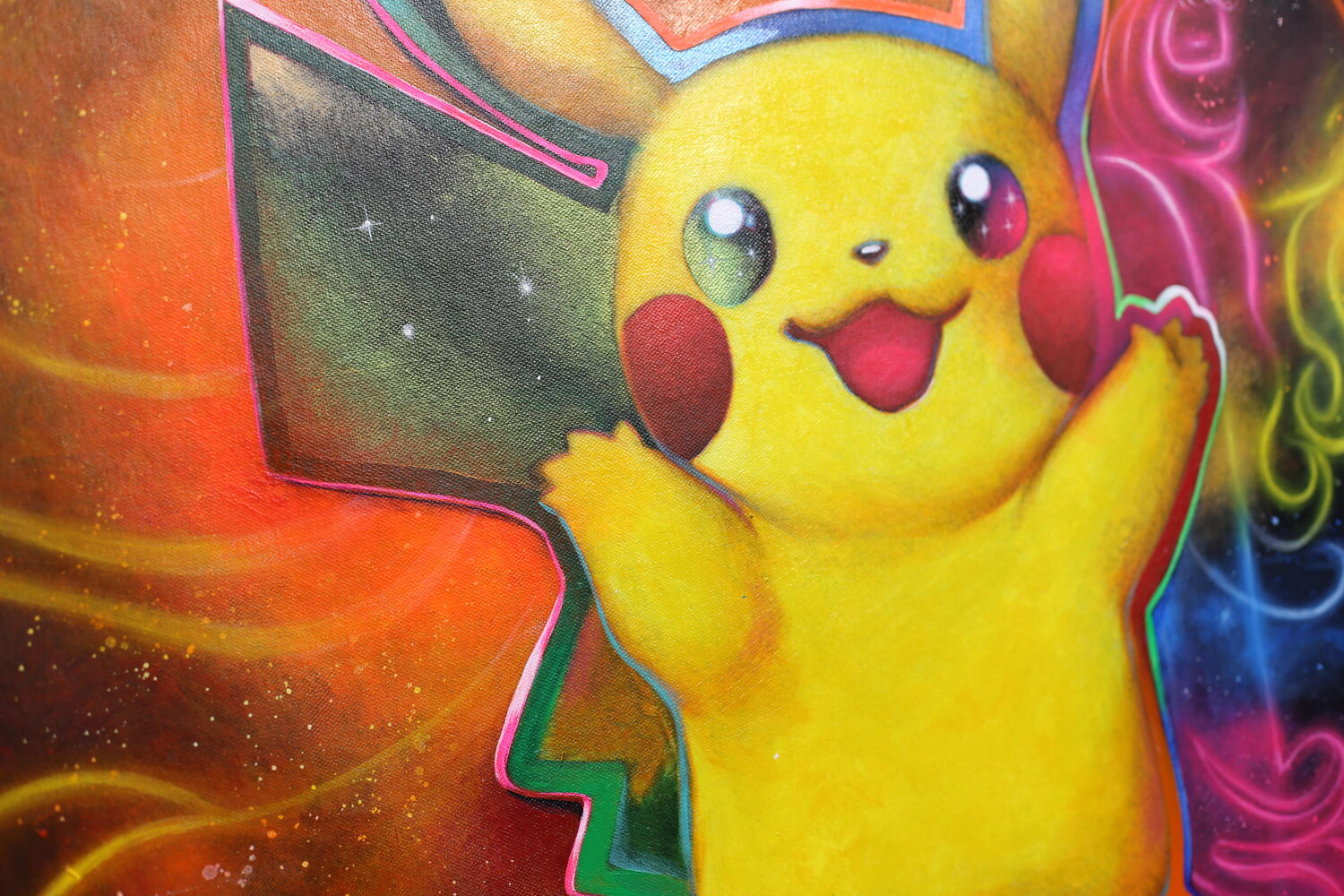 Meditation with Pikachu of Pokémon in acid universe (A collaboration ...