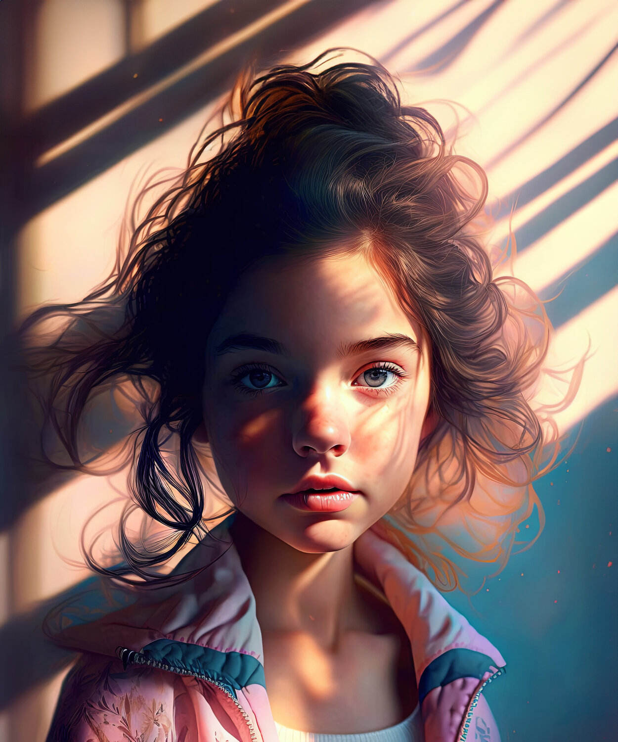 Nebulous Embrace von Michelle Yu Ting Yan (2024): Druck Giclée-Druck ...