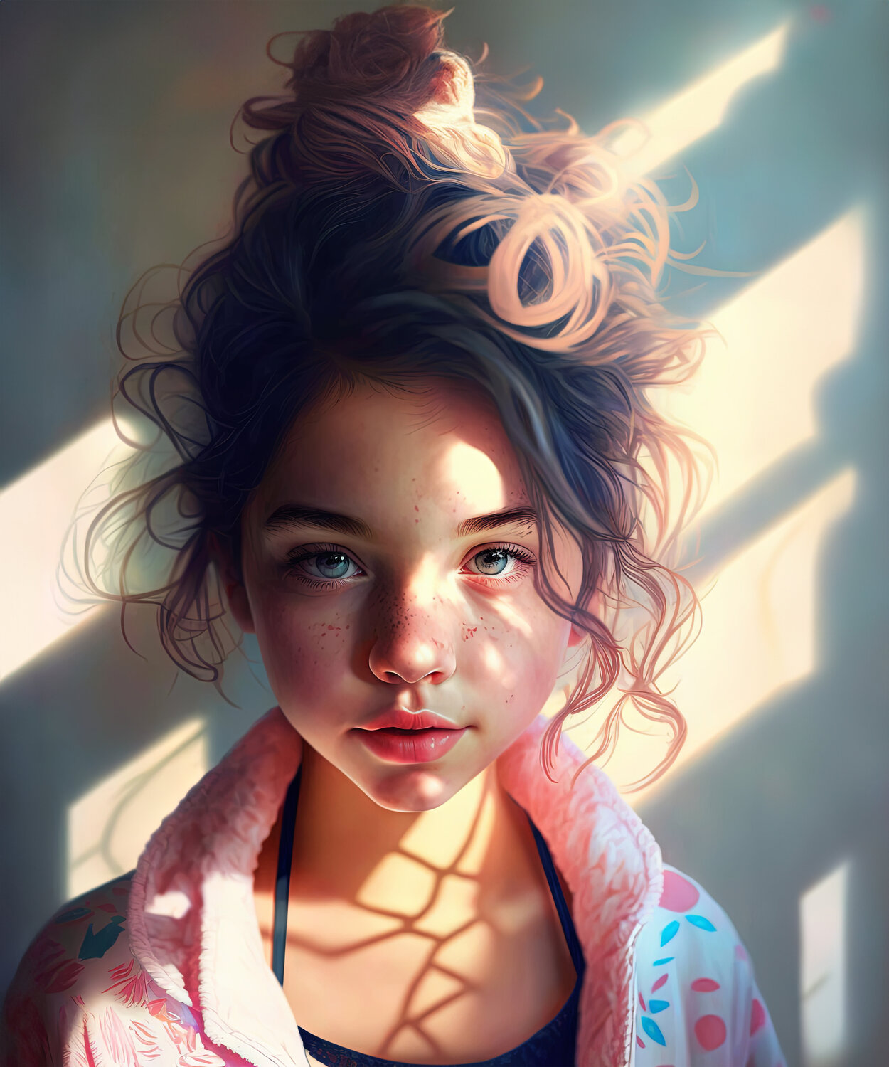 Aurora's Slumber: Serenade in Sunlit Silhouette by Michelle Yu Ting Yan ...