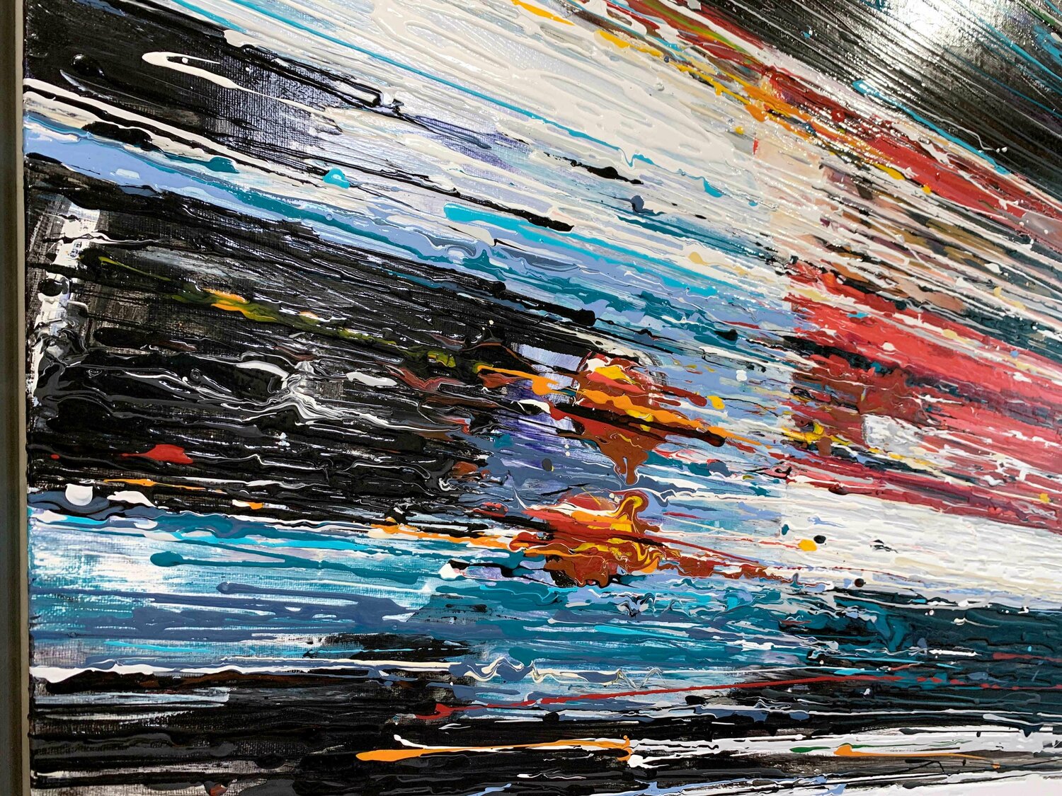 Endless force Ⅰ by Min seok Kang (2017) : Painting Acrylic on Canvas ...