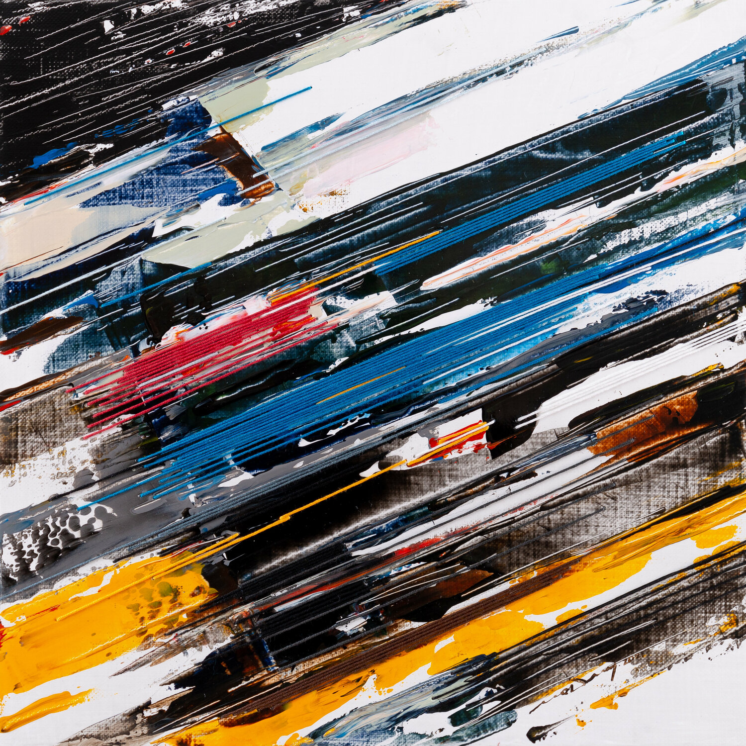 Endless force XIX by Min seok Kang (2021) : Painting Acrylic ...