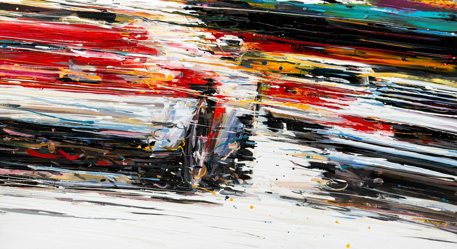 Endless force Ⅸ by Min seok Kang (2019) : Painting Acrylic on Canvas ...