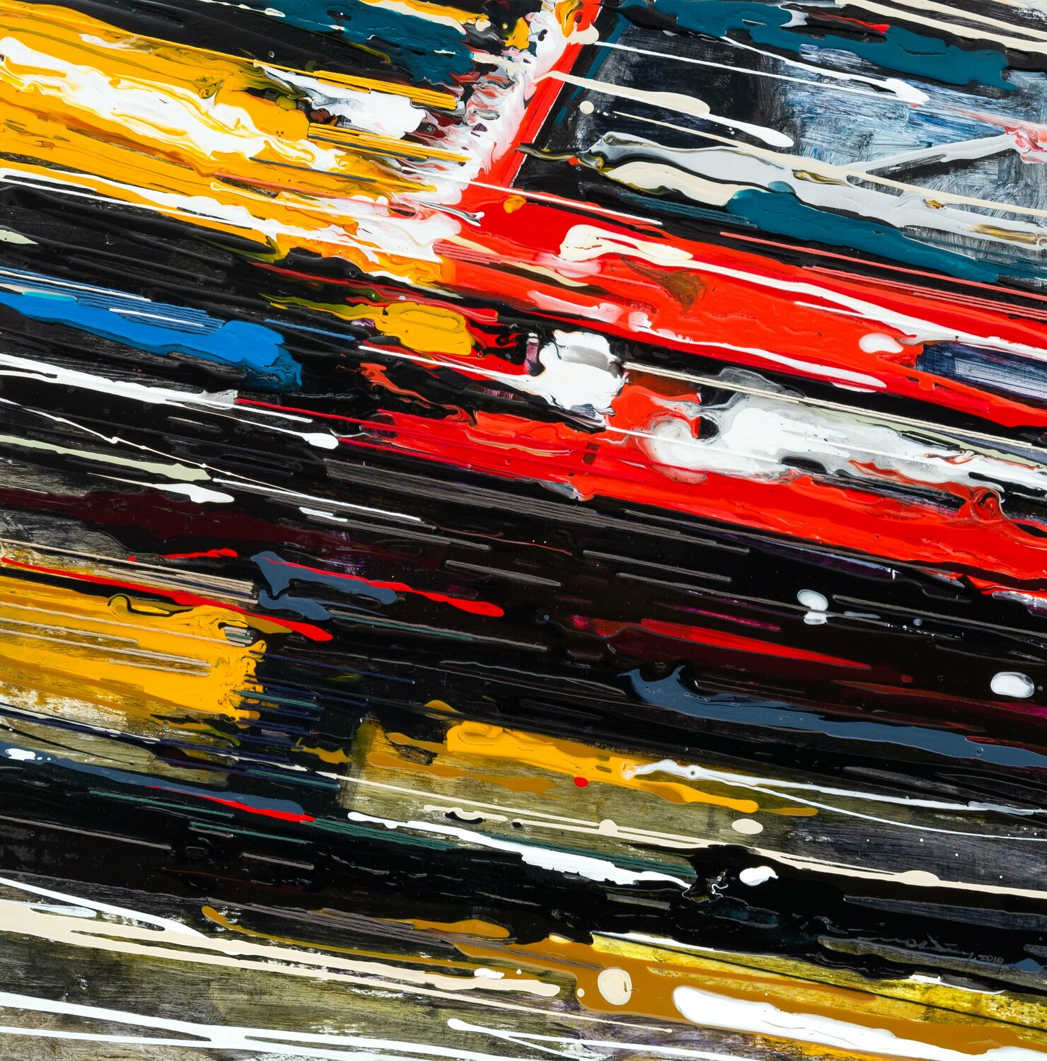 Endless force ⅩⅢ by Min seok Kang (2019) : Painting Acrylic on Canvas ...