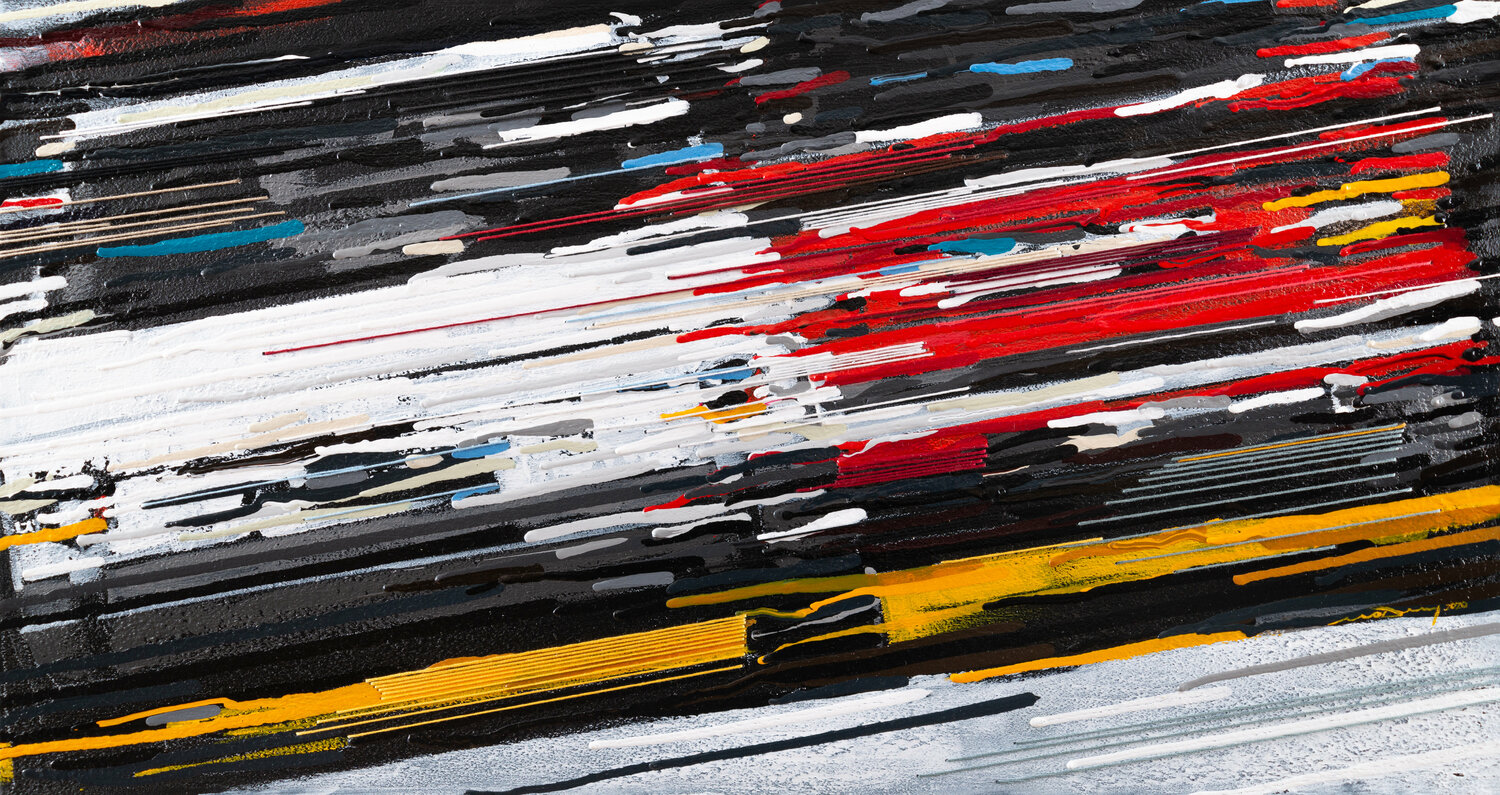 Endless force XV by Min seok Kang (2020) : Painting Acrylic, Embroidery ...