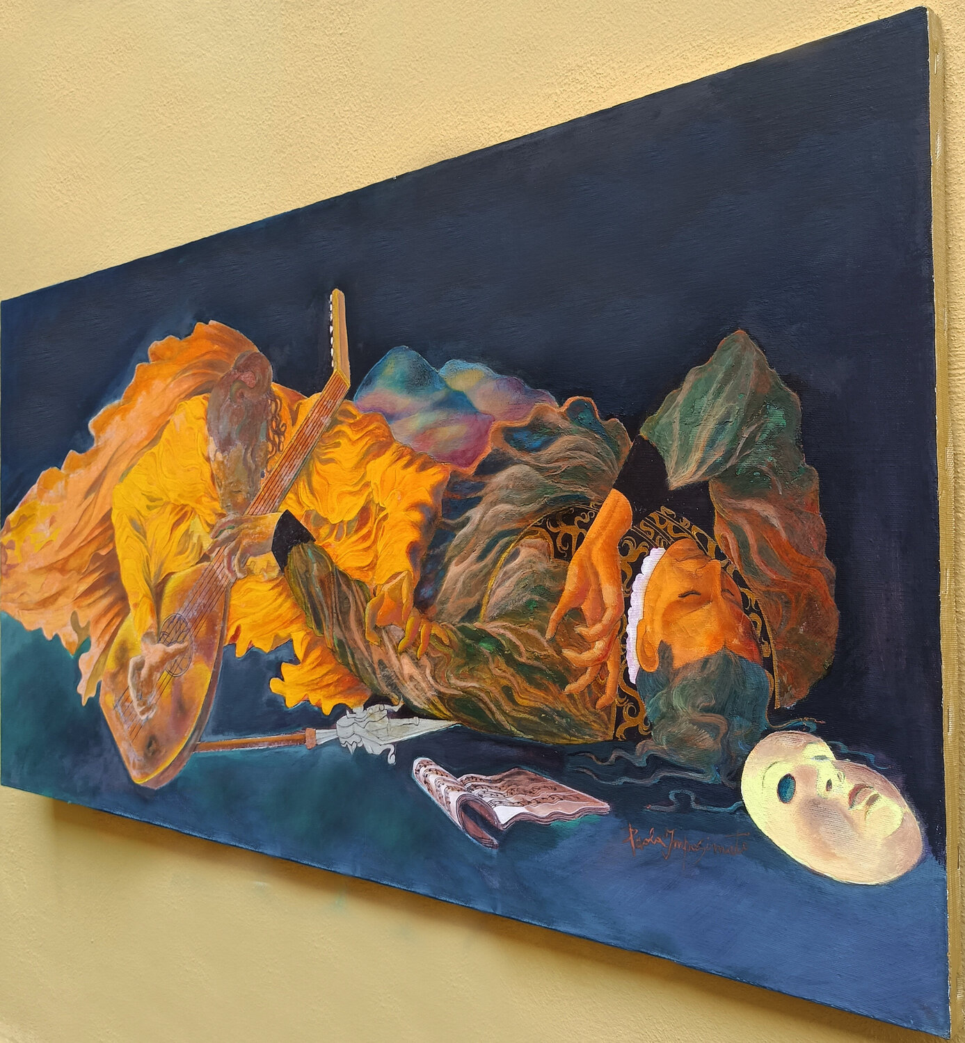 ARTEMISIA by Paola Imposimato (2023) : Painting Acrylic, Tempera on ...