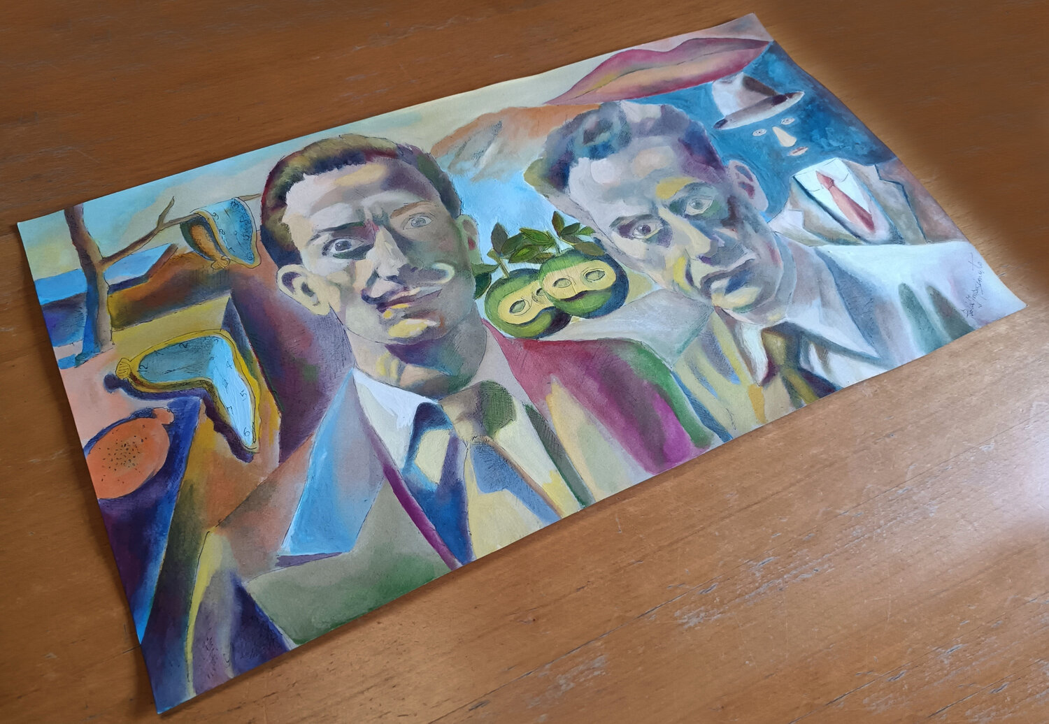 MAESTRI DEL SURREALISMO de Paola Imposimato (2023) : Peinture Acrylique ...