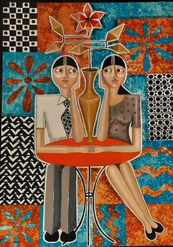 Maria Kokkini Artist: Paintings for sale - SINGULART