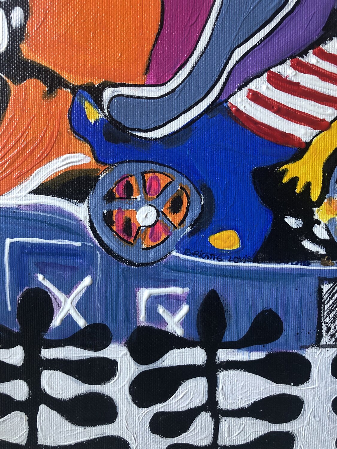 La Boîte de Pandore de Brigitte Lovisa (2008) : Peinture Acrylique ...