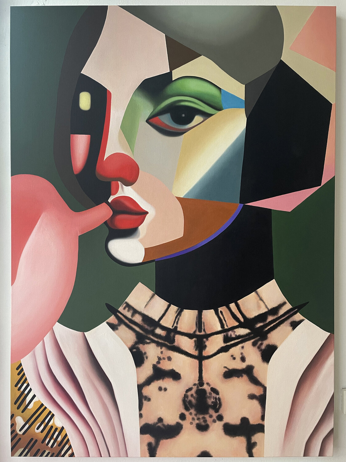 The Drinker de Tanja Hirschfeld (2023) : Peinture Huile sur Toile ...