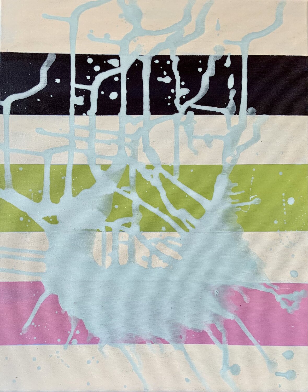 Splash by Susana Infurna Buscarino (2022) : Painting Acrylic on Canvas ...