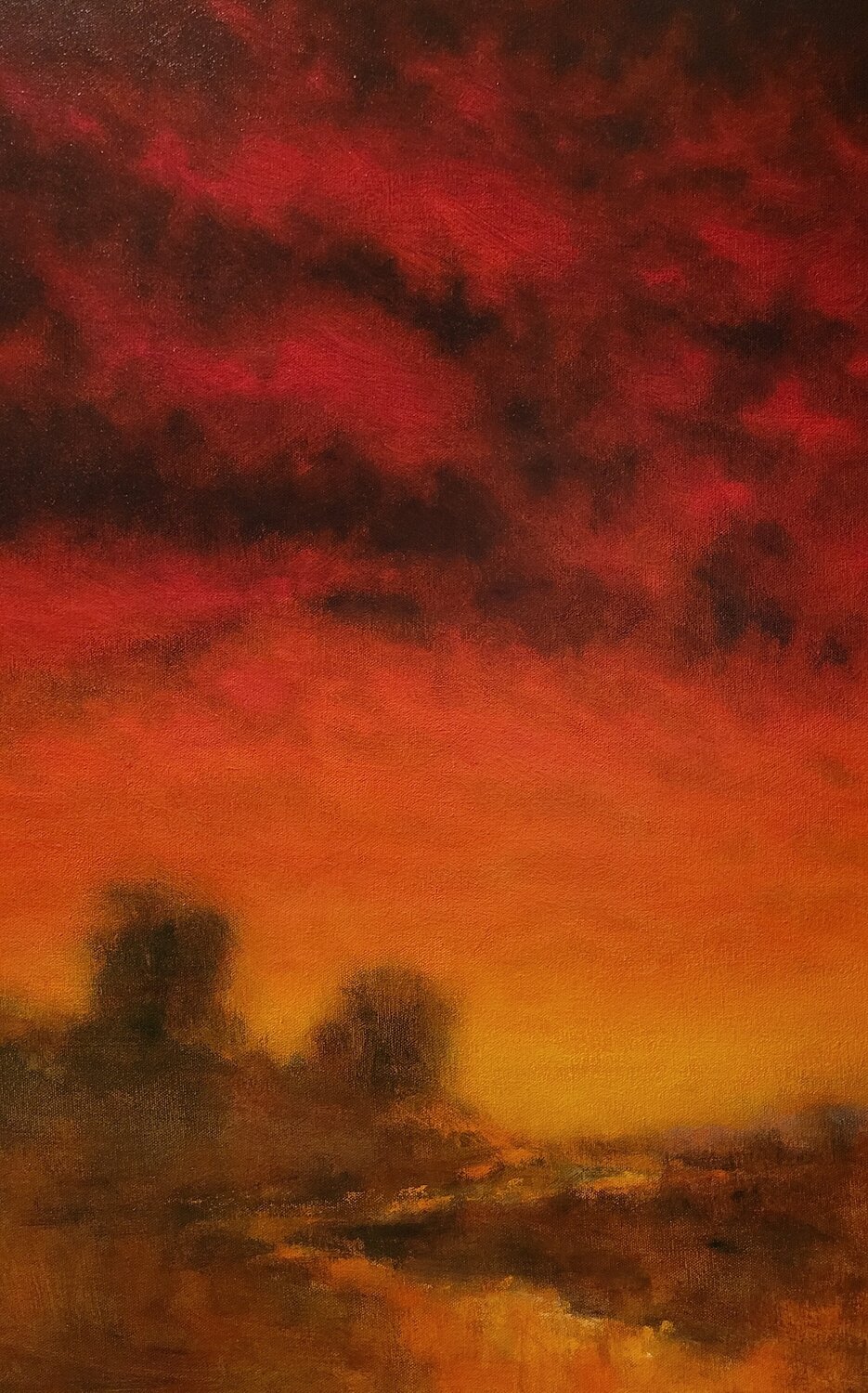 Harmony of Hues von Thomas Stotts (2023): Malerei Acryl auf Leinwand ...