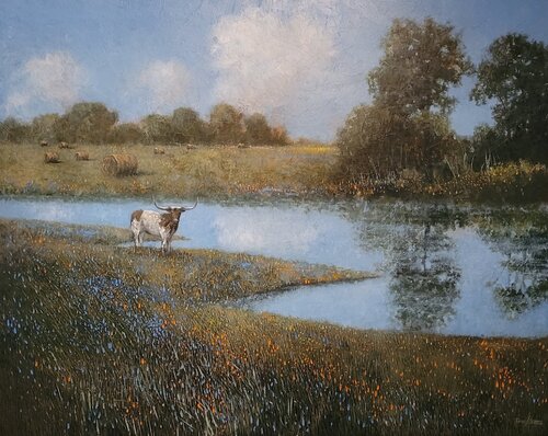 Places to Go by Thomas Stotts (2020) : Painting Acrylic on Canvas ...