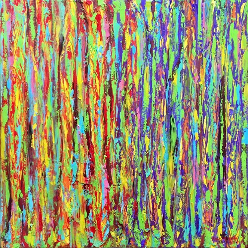 Heartbeat by René Cheng (2019) : Painting Oil on Fabric - Singulart