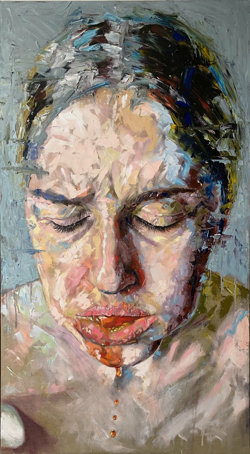 Lady Macbeth by Berardino Rubini (2020) : Painting Acrylic, Oil on ...