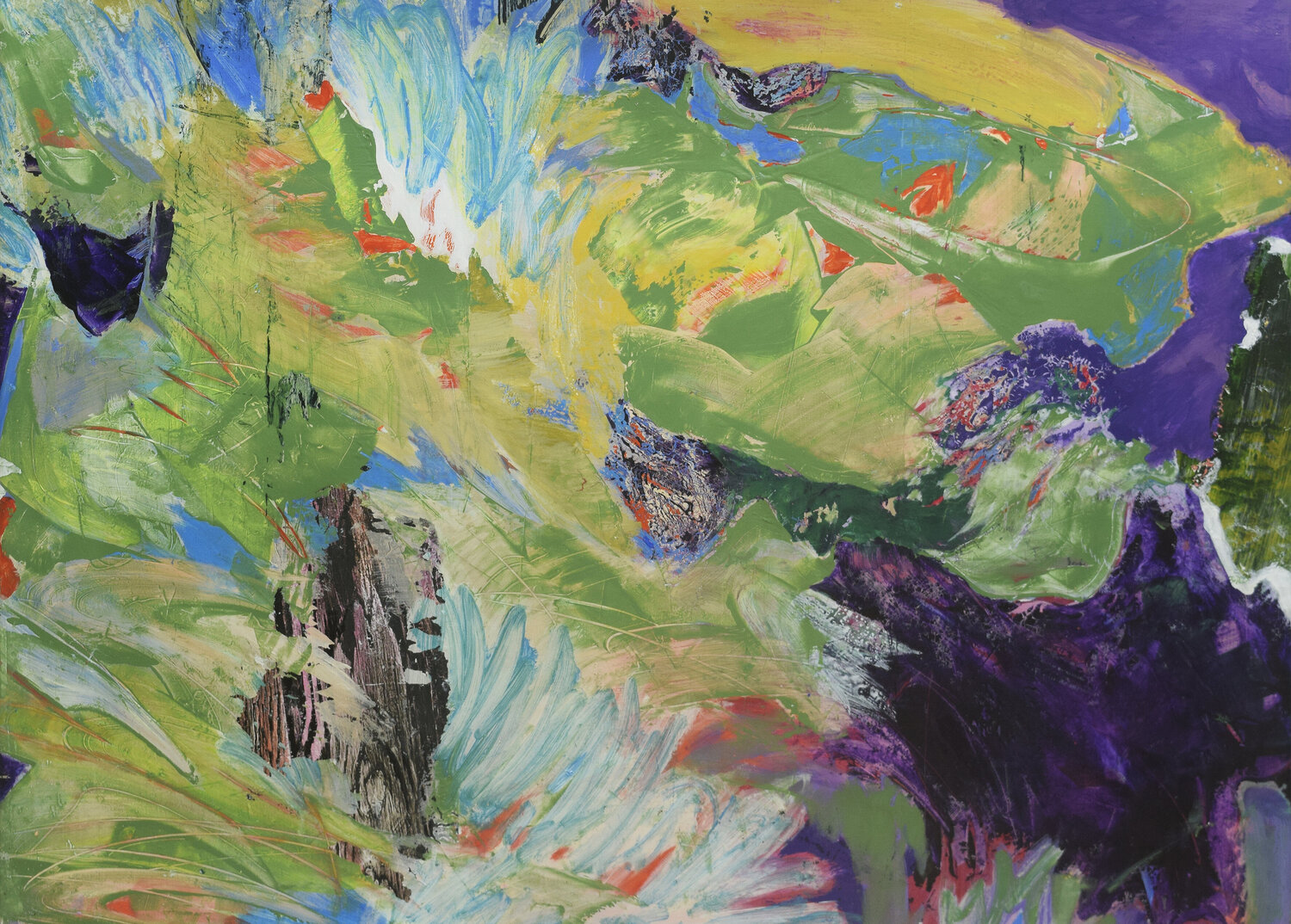 Layer of colors by Suhyang Seo (2022) : Painting Acrylic on Canvas - Singulart