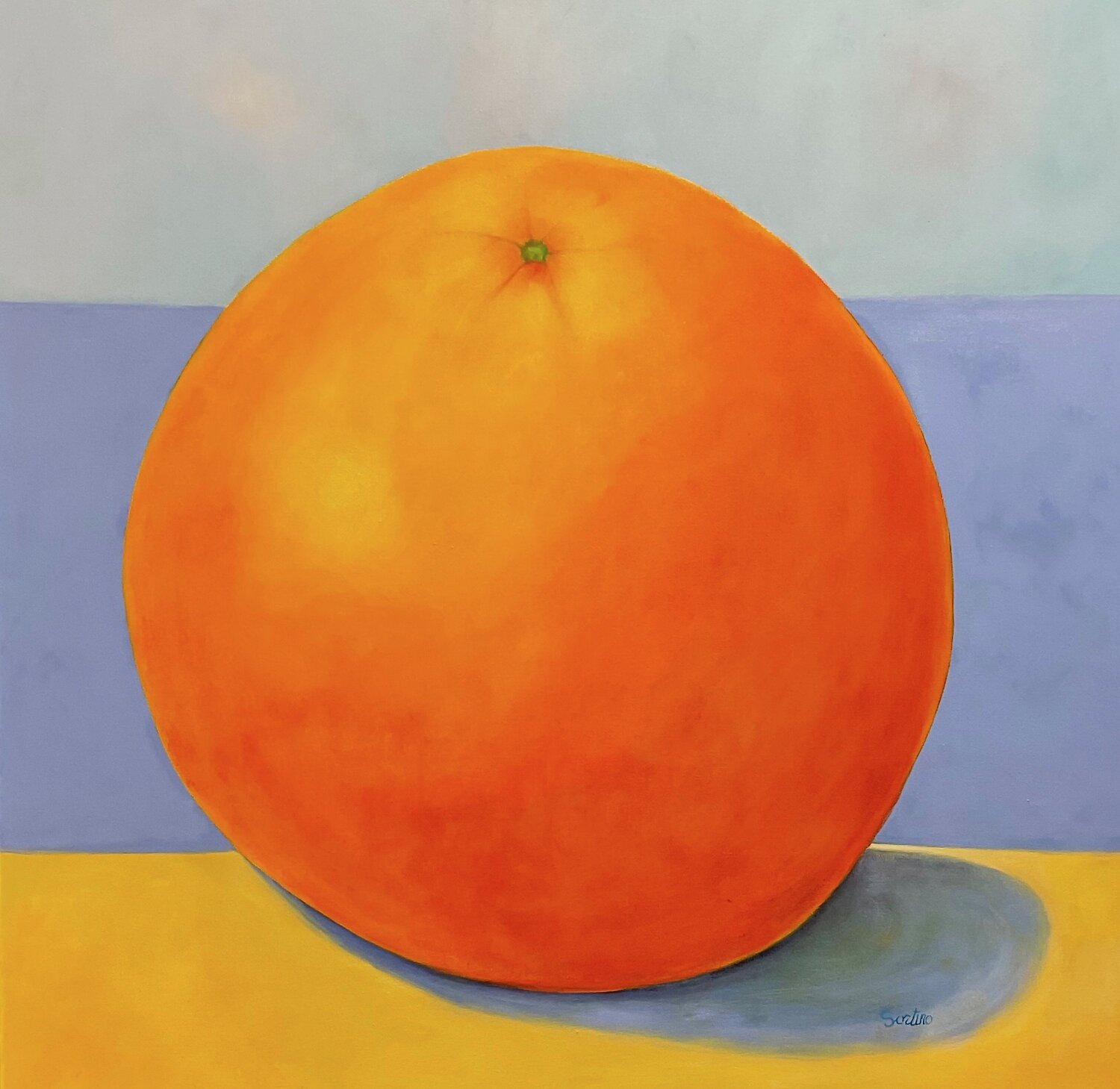 Basking on the Beach by Carmelo Sortino (2022) : Painting Oil on Canvas ...