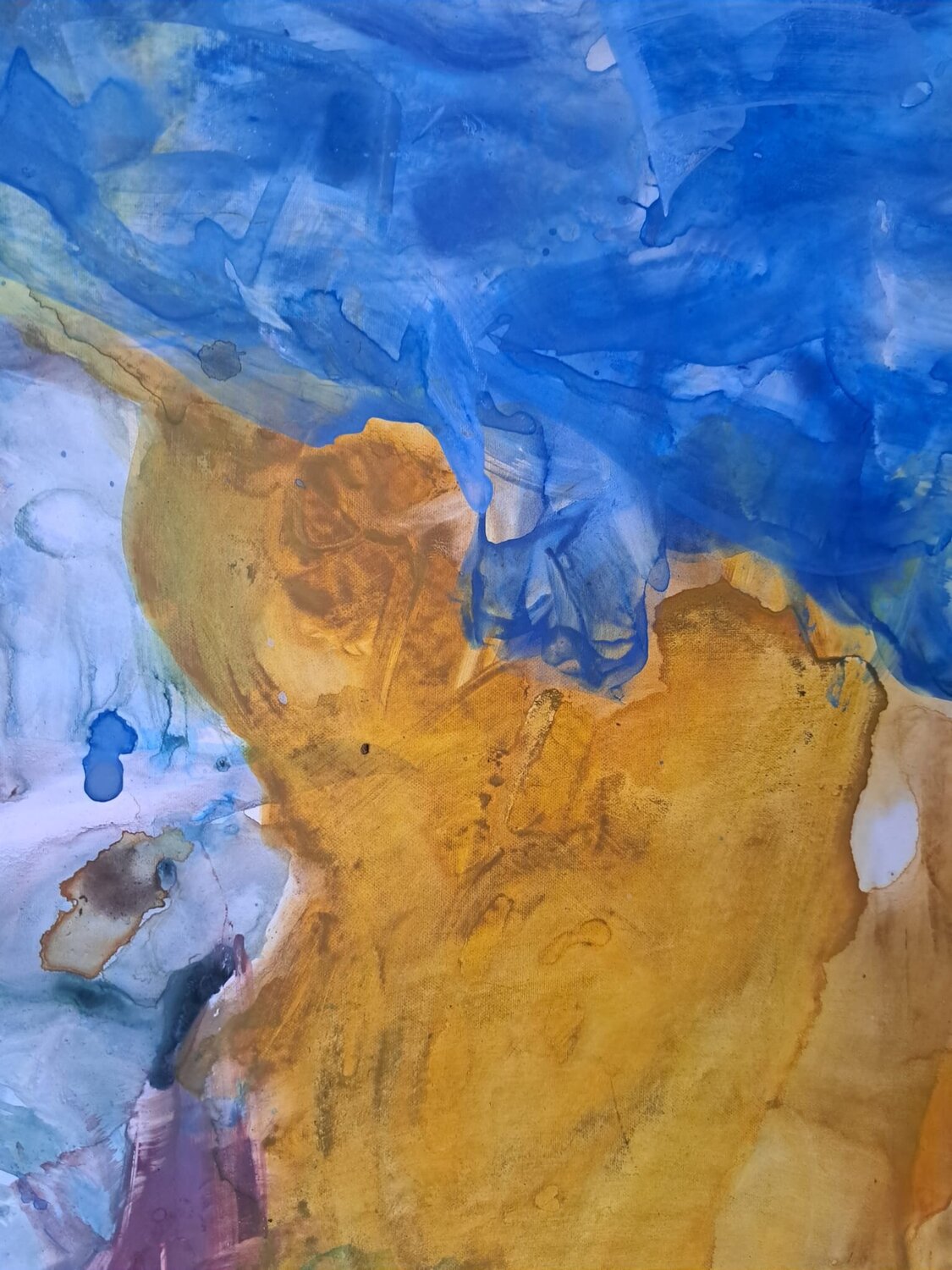 The shepherd's farewell von Leszek Nowak (2023): Malerei Öl auf ...