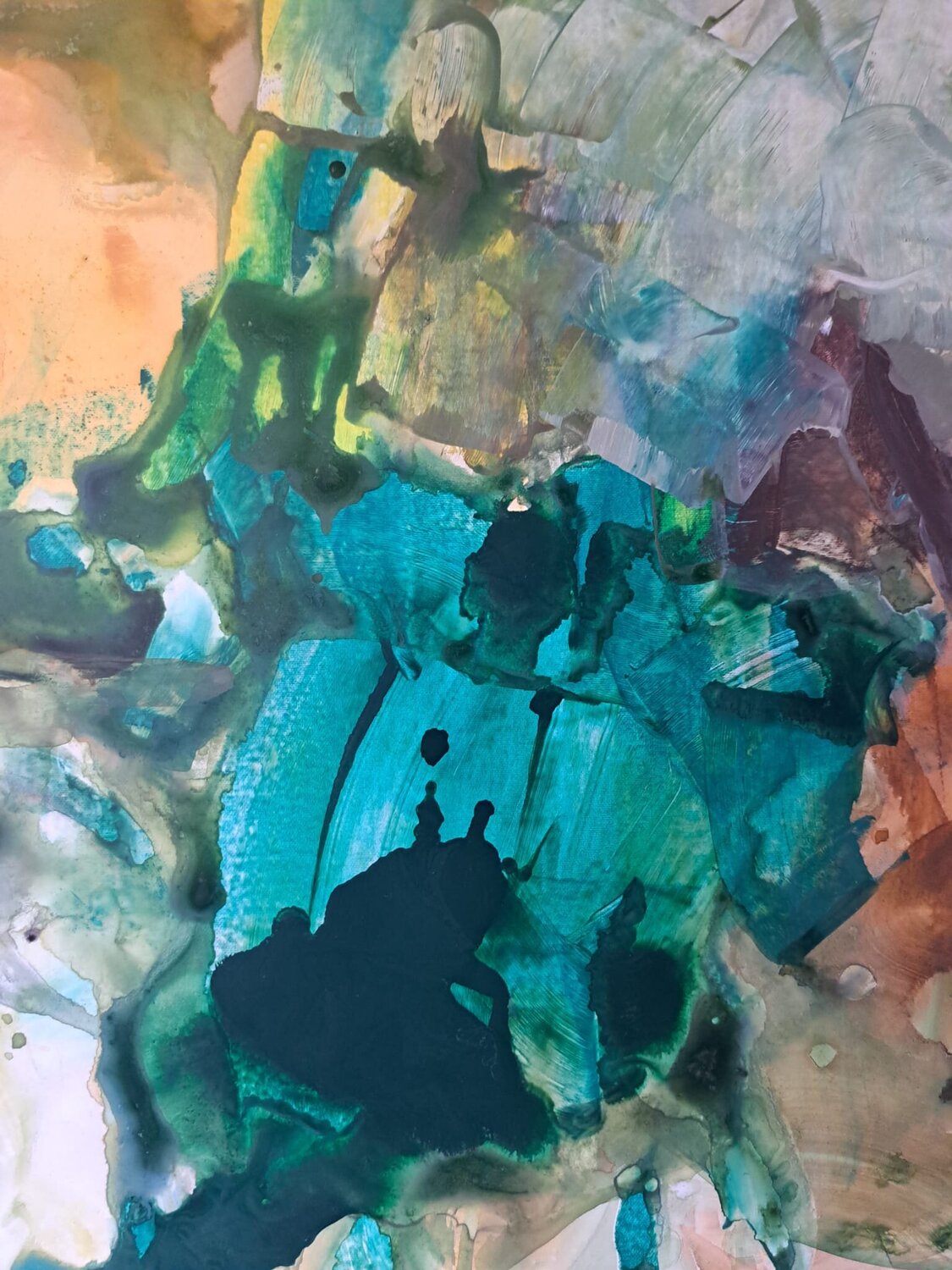 Highlights von Leszek Nowak (2024): Malerei Acryl, Tempera auf Leinwand ...