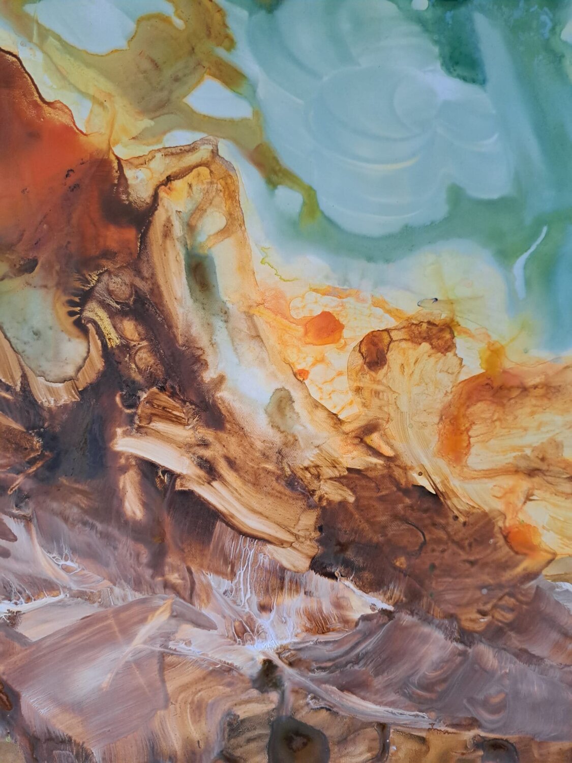 Highlights von Leszek Nowak (2024): Malerei Acryl, Tempera auf Leinwand ...