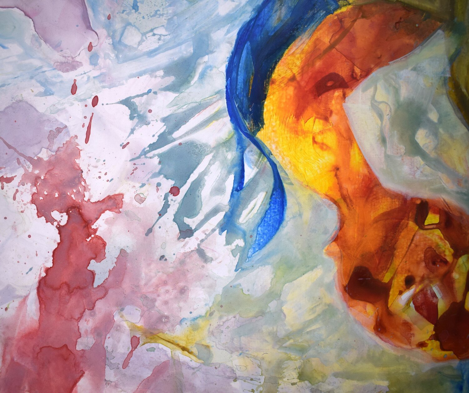 On the other side I de Leszek Nowak (2025): Pintura Acrílico, Tempera ...