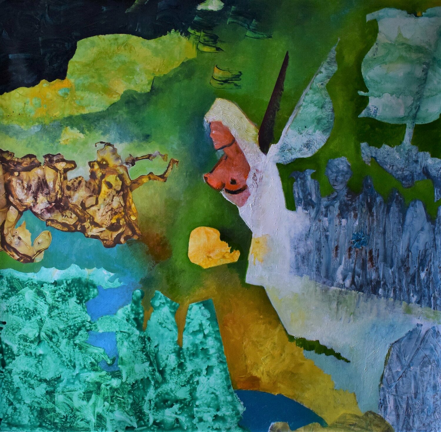 Metamorphose di Leszek Nowak (2021): Pittura a Olio su Tela - Singulart