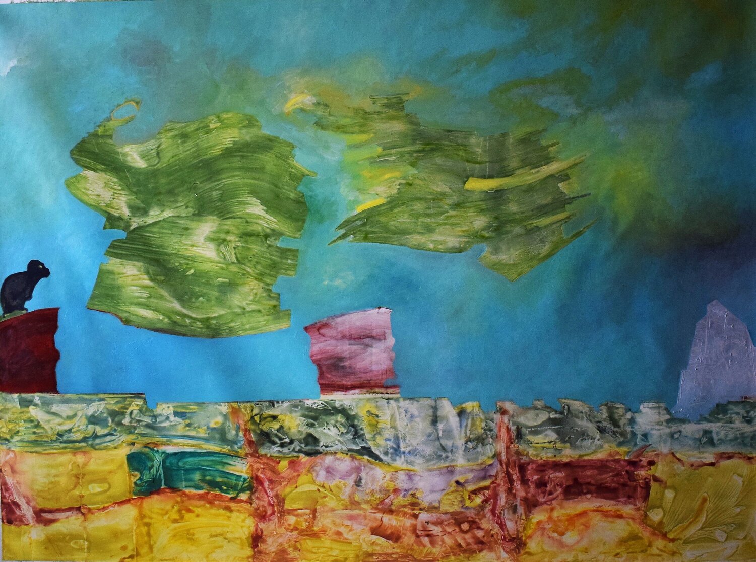 Abschied für immer by Leszek Nowak (2022) : Painting Oil on Canvas ...