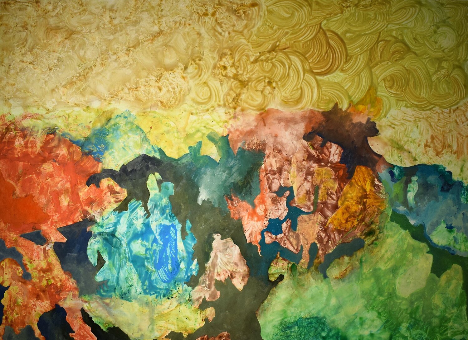 Varianten der Realitäten by Leszek Nowak (2022) : Painting Oil on ...