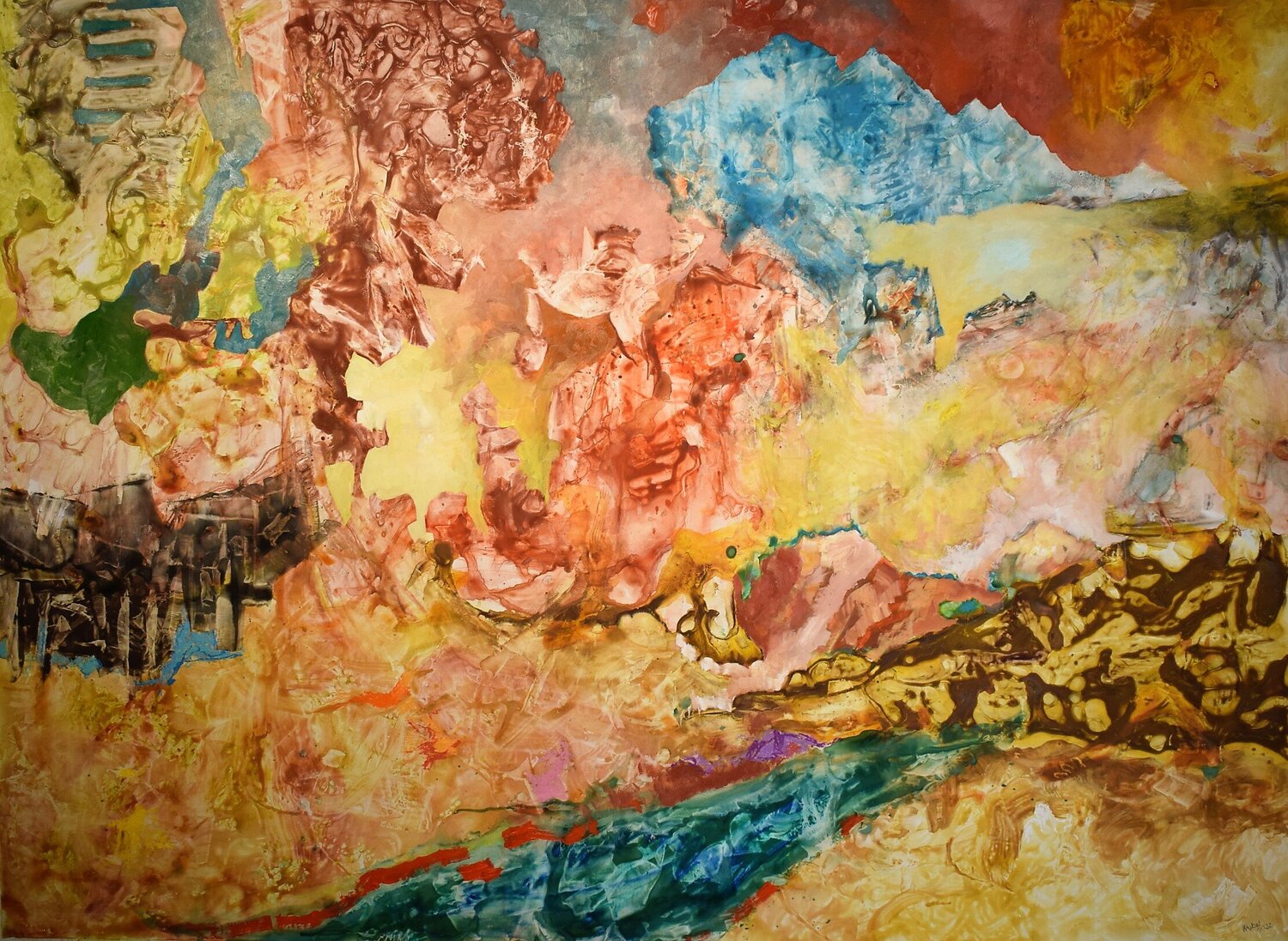 Magische Orte II by Leszek Nowak (2022) : Painting Oil on Canvas ...