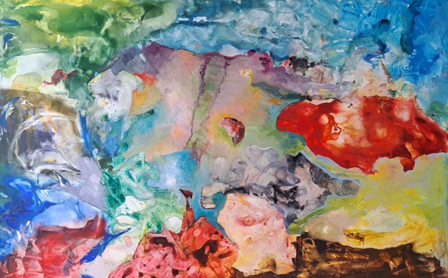 Ausgeträumte Träume II de Leszek Nowak (2023): Pintura Óleo en Lienzo ...