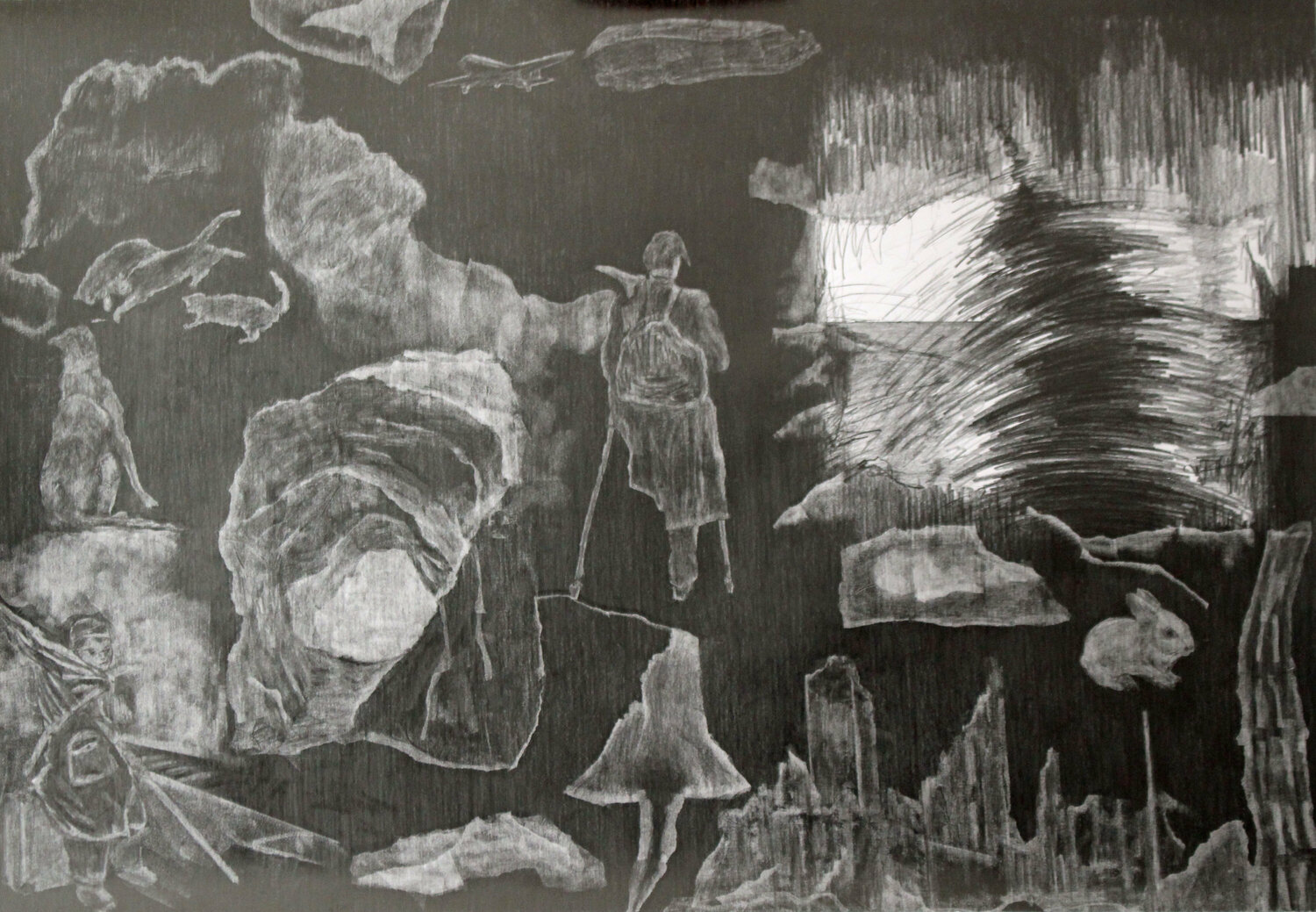 Der Schmerz by Leszek Nowak (2020) : Drawing Pencil on Paper - Singulart