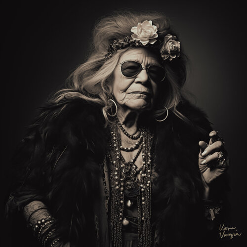 Grand Old Lady Joplin by Vava Venezia Dellert (2023) : Print Giclée ...