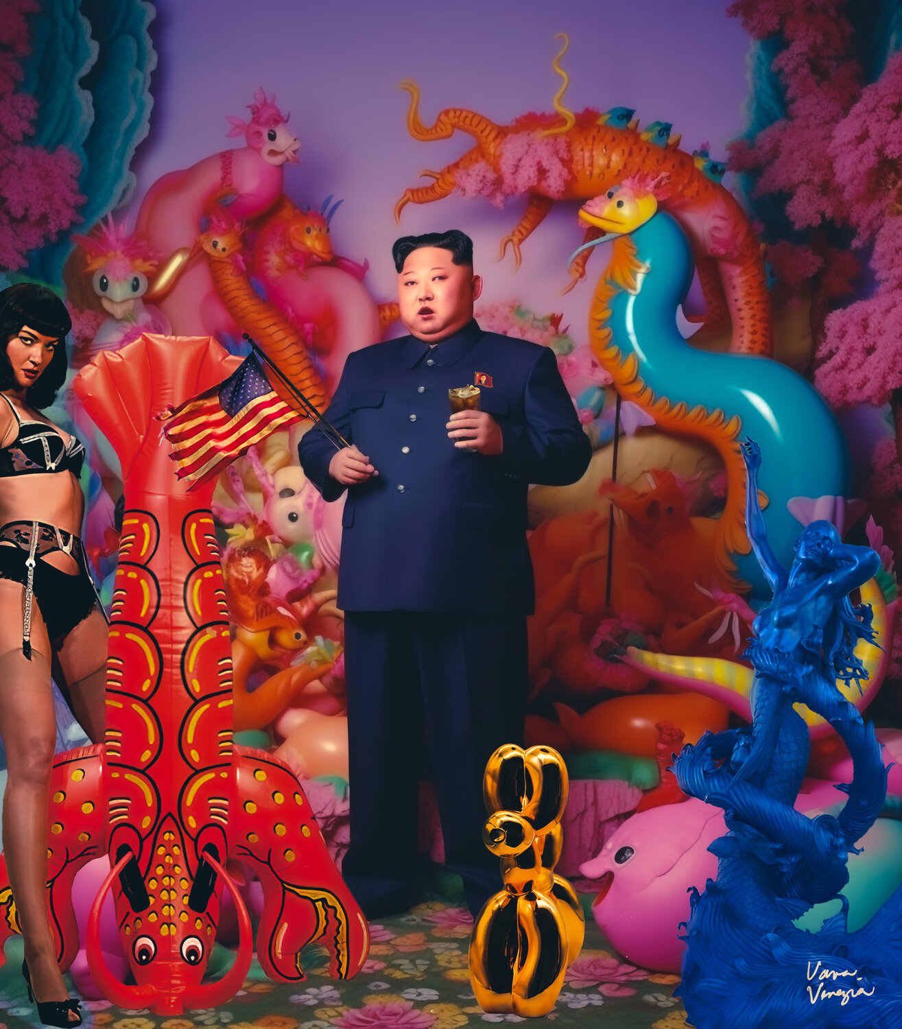 KIM Loves Lobster Bettie and the Koons de Vava Venezia Dellert (2023 ...