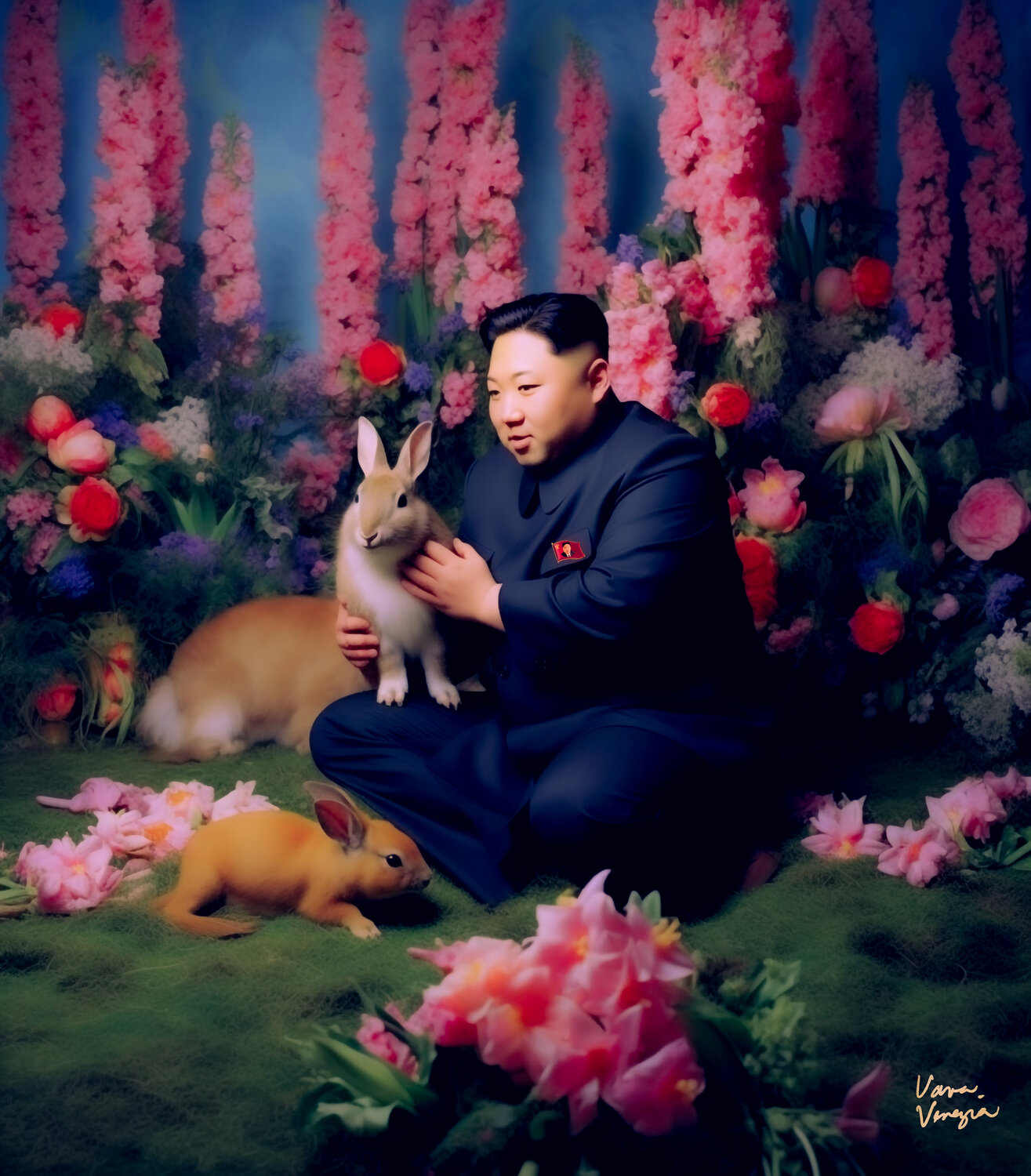 KIM Loves all obeying animals in his kingdom de Vava Venezia Dellert ...